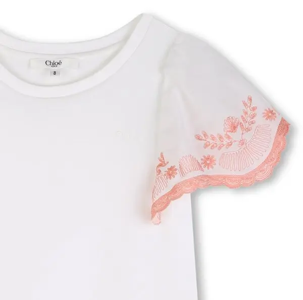 Chloé Embroidered T-shirt