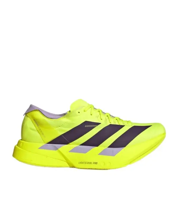 Adidas Adizero Adios Pro 4 Sneakers - Sun Yellow/aurora Plum/pink Plum