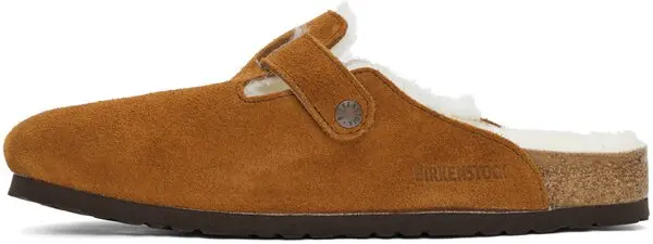 BIRKENSTOCK Shearling Lined Mules