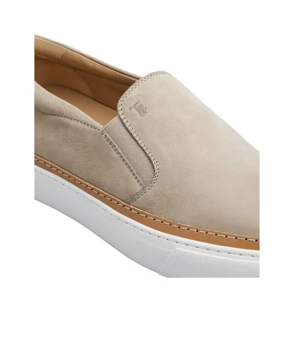 TOD'S Slip-on Sneakers With Elastic Inlay And Embossed Logo