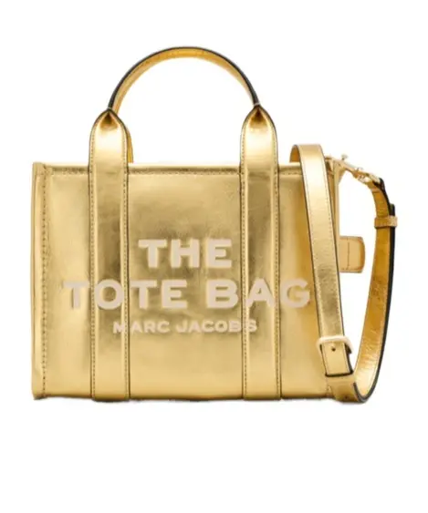 Marc Jacobs Metallic Small Tote Bag
