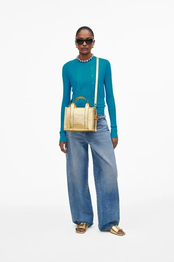Marc Jacobs Metallic Small Tote Bag