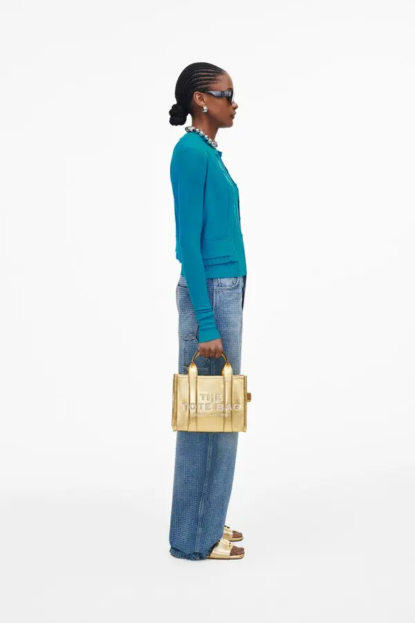 Marc Jacobs Metallic Small Tote Bag