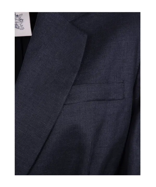 SEMICOUTURE Belted Blazer With Flap Pockets