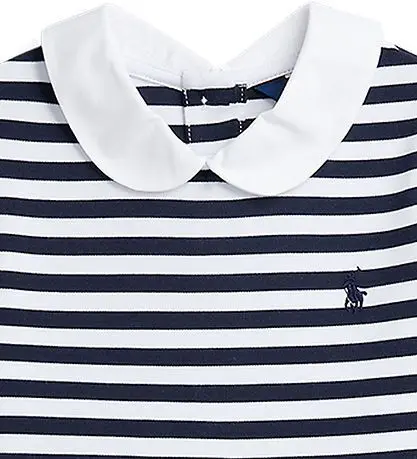 Polo Ralph Lauren Striped Dress With Peter Pan Collar