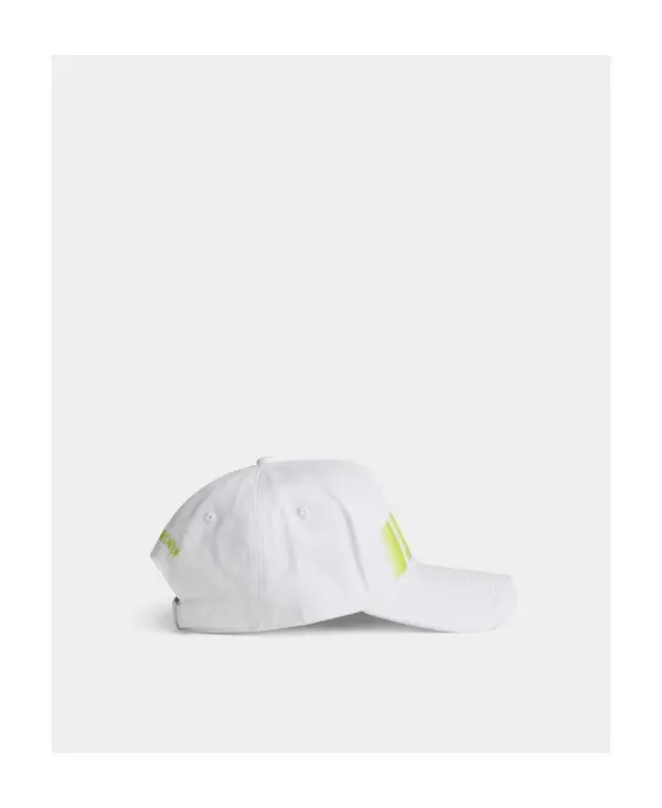 Dsquared2 Logo Printed Baseball Cap - White