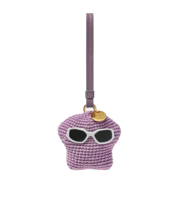 Versace Medusa Fluffy Crochet Bag Charm