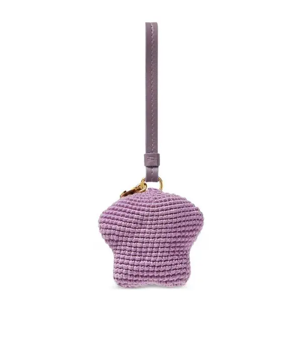 Versace Medusa Fluffy Crochet Bag Charm