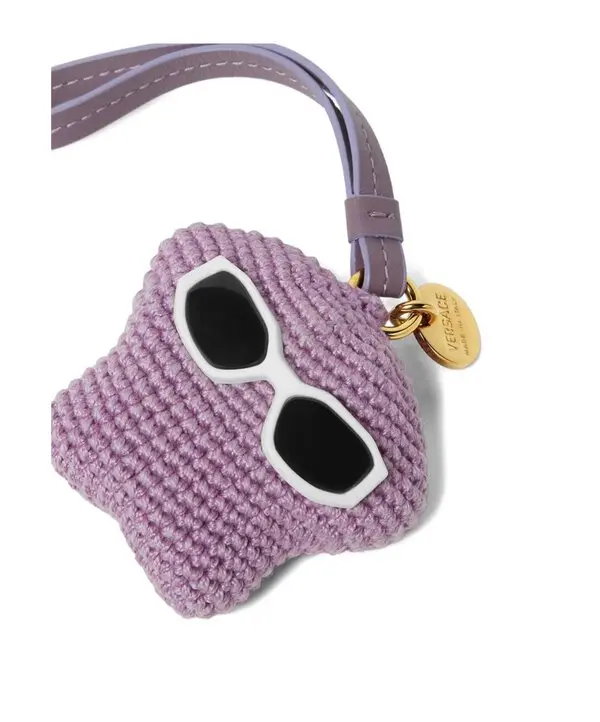 Versace Medusa Fluffy Crochet Bag Charm