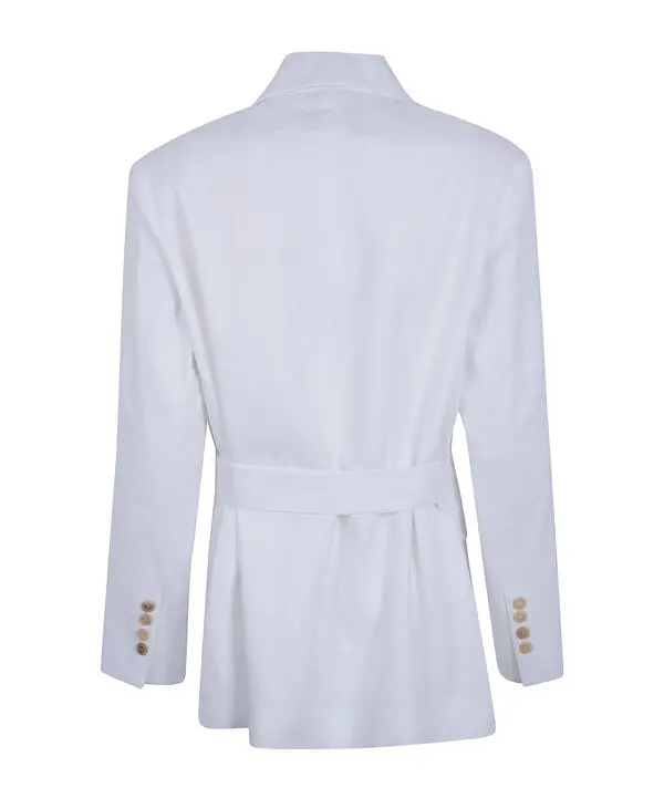 SEMICOUTURE Long-sleeve Belted Blazer