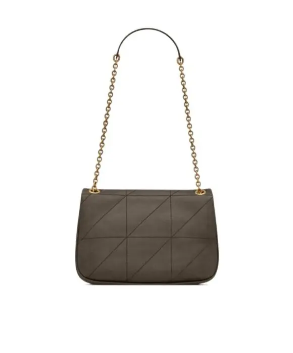 Saint Laurent Jamie 4.3 Logo Plaque Shoulder Bag - Brown