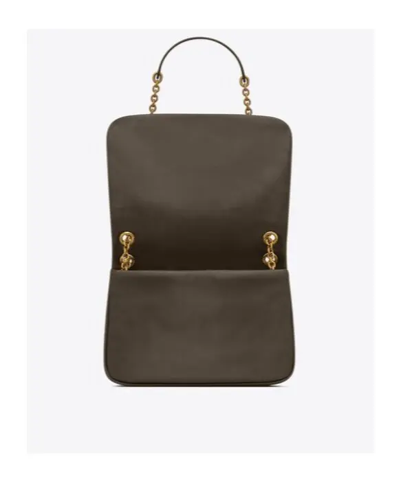 Saint Laurent Jamie 4.3 Logo Plaque Shoulder Bag - Brown