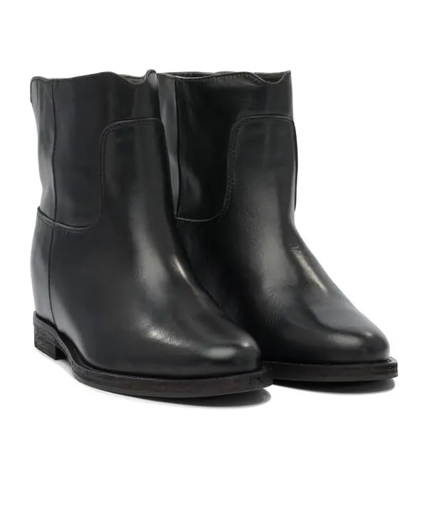 VIA ROMA 15 Round-toe Ankle Boots