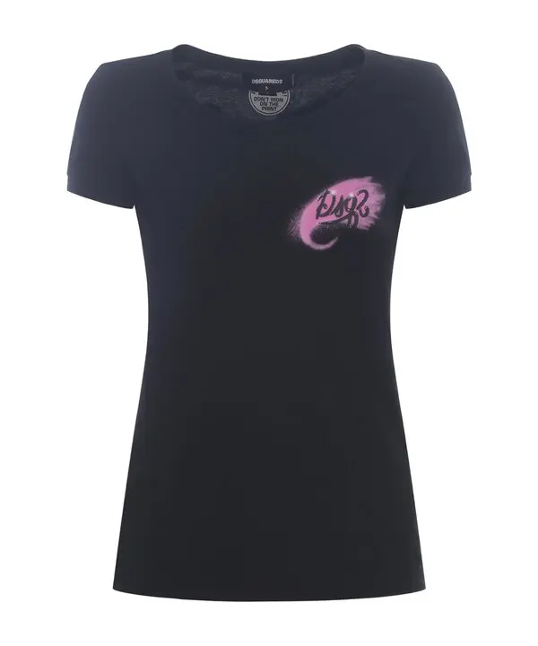 Dsquared2 Logo Printed Crewneck T-shirt