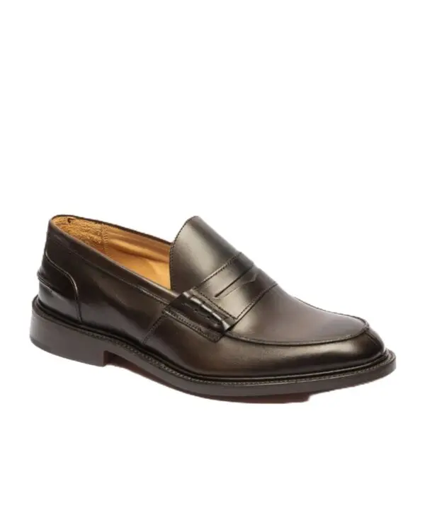 TRICKER'S Round-toe Penny Loafers