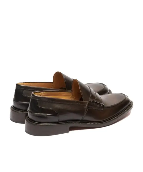 TRICKER'S Round-toe Penny Loafers
