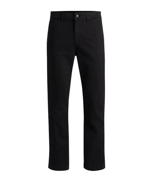 Hugo Boss Button-fly Trousers With Multiple Pockets