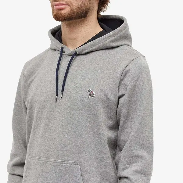 Paul Smith Zebra Patch Drawstring Hoodie