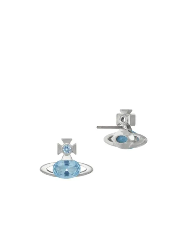 VIVIENNE WESTWOOD Allie Orb Earrings - Gray