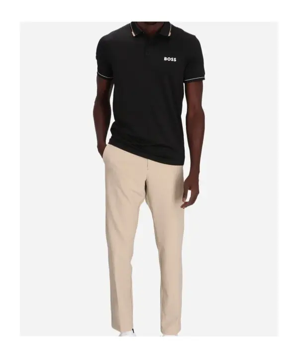 Hugo Boss Logo Printed Short-sleeved Polo Shirt