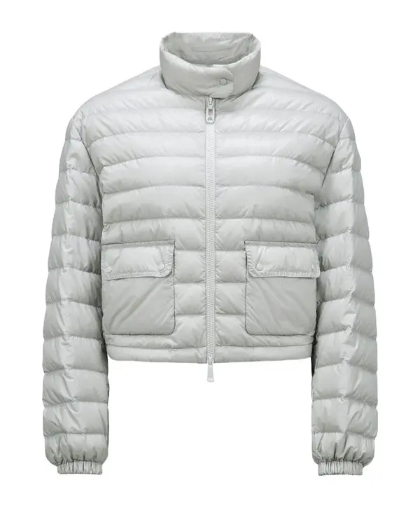Moncler Down Puffer Jacket With Embossed Logo