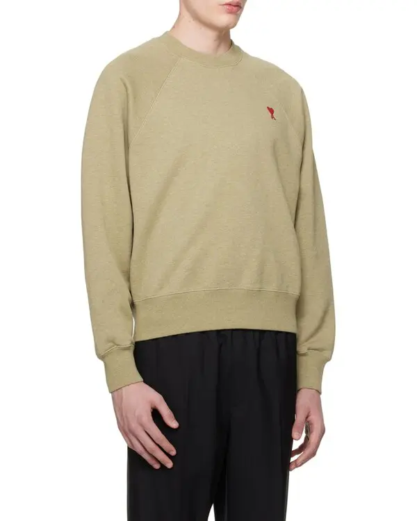 AMI Paris De Coeur Crewneck Sweatshirt