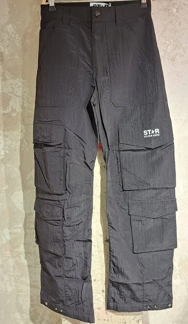 GOLDEN GOOSE Ripstop Mid-rise Cargo Trousers