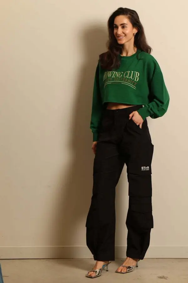GOLDEN GOOSE Ripstop Mid-rise Cargo Trousers