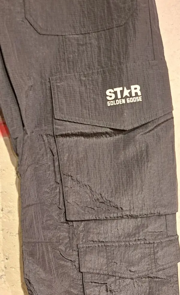 GOLDEN GOOSE Ripstop Mid-rise Cargo Trousers