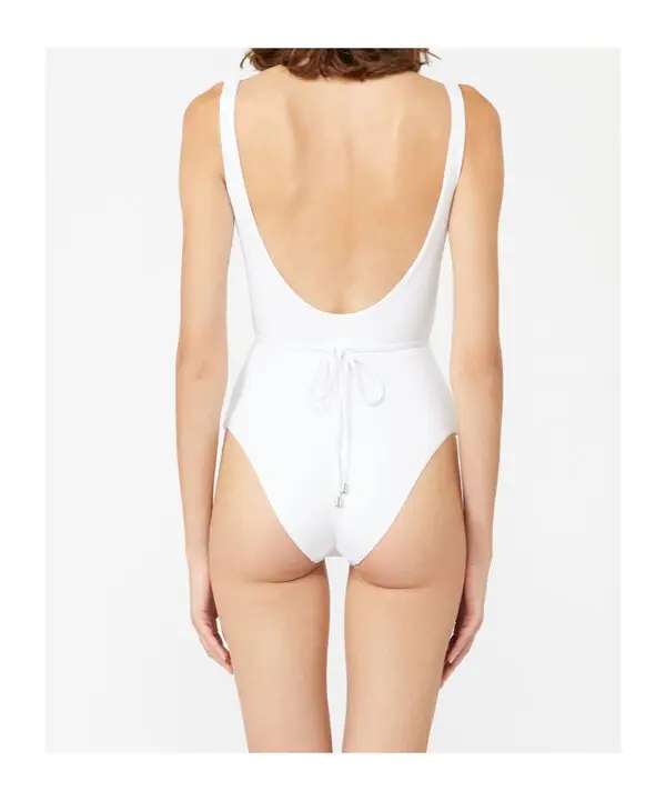 Max Mara Logo Jersey One-piece Swimsuit