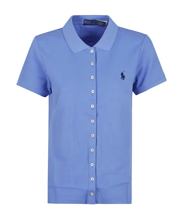 Polo Ralph Lauren Logo Embroidered Buttoned Shirt
