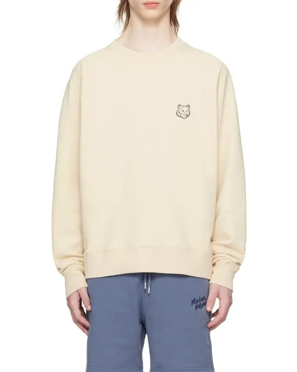 Maison Kitsuné Bold Fox Head Patch Oversize Sweatshirt