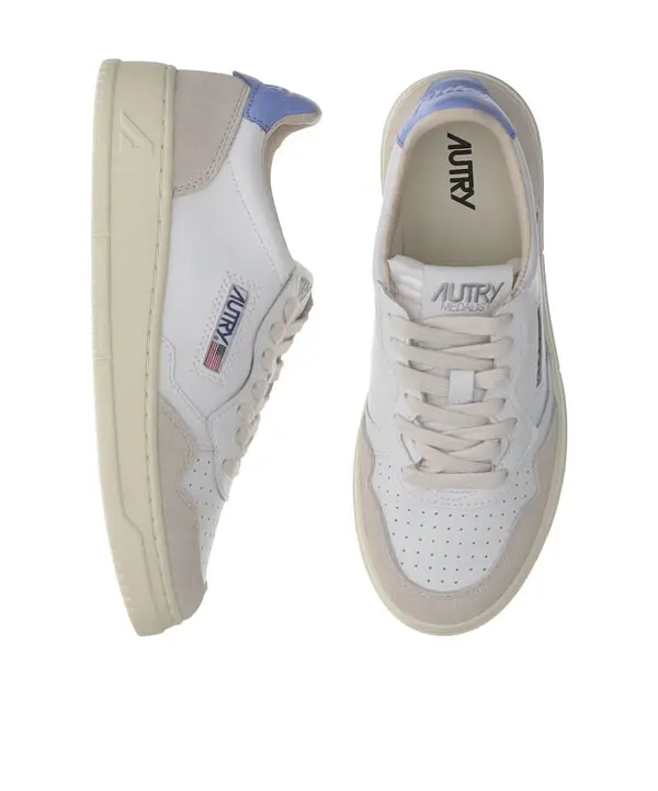 AUTRY Medalist Lace-up Sneakers - Nude