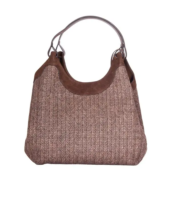 GIANNI CHIARINI Patterned Leather Shoulder Bag