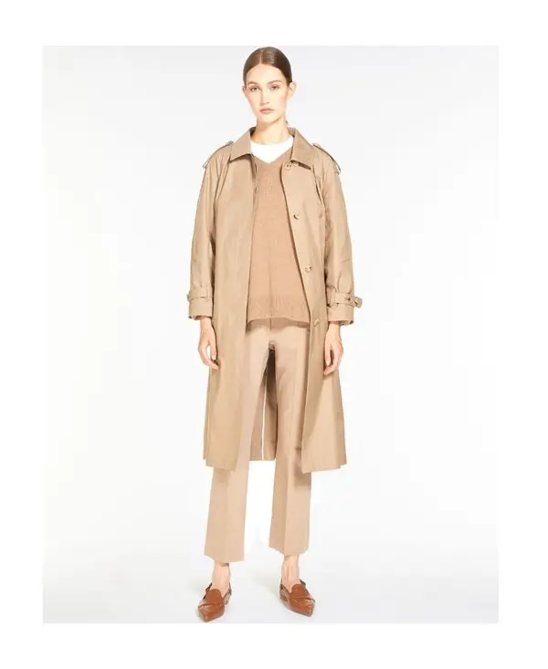 Max Mara Single-breasted Trench Coat