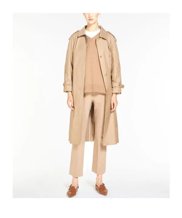 Max Mara Single-breasted Trench Coat