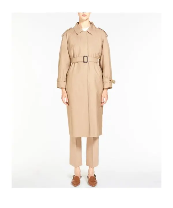 Max Mara Single-breasted Trench Coat