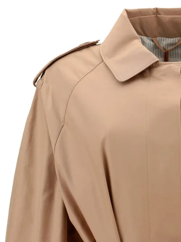 Max Mara Single-breasted Trench Coat