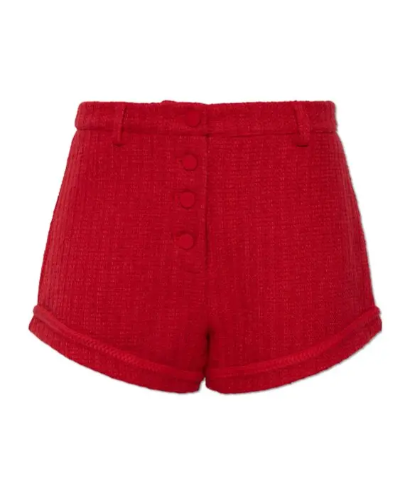 Posse Tailored Button-detail Shorts