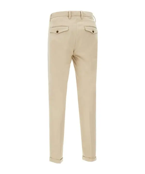 MYTHS Zeusp Slim Fit Pants - Beige