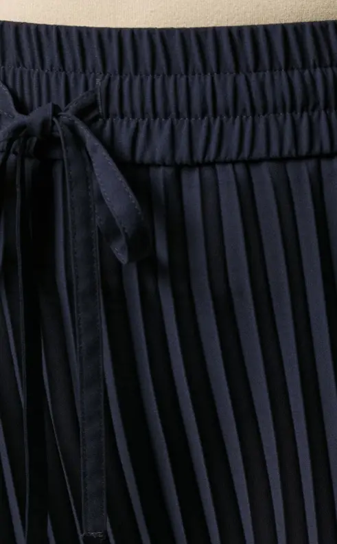 Red Valentino Pleated Skirt With Waist Tie