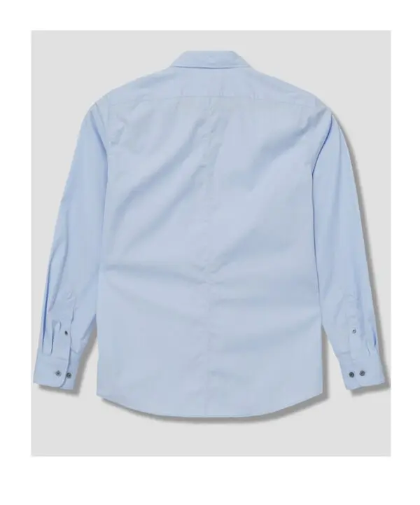 Dries Van Noten Straight-collar Cotton Shirt