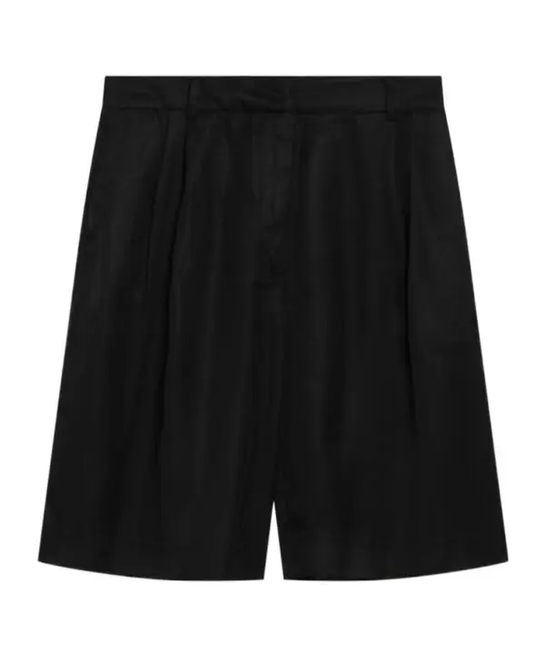 THE FRANKIE SHOP Oversized Bermuda Shorts - Black
