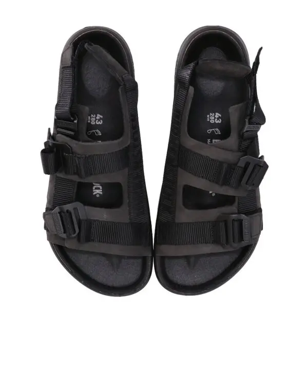BIRKENSTOCK Shinjuku Logo Strapped Sandals
