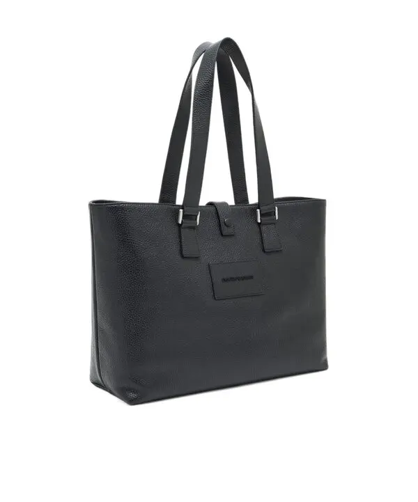 Emporio Armani Leather Tote Bag