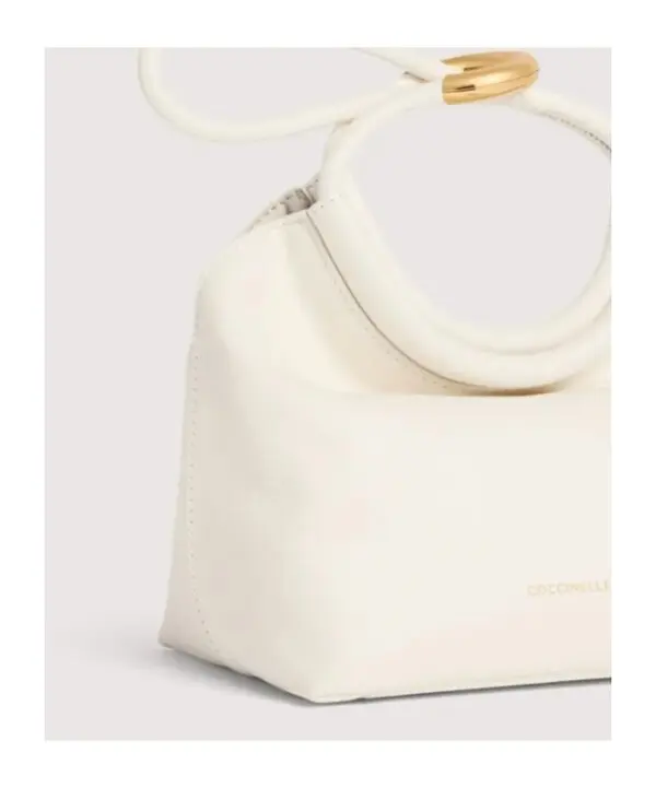 COCCINELLE Small Finn Pouch Bag With Tubular Leather Details