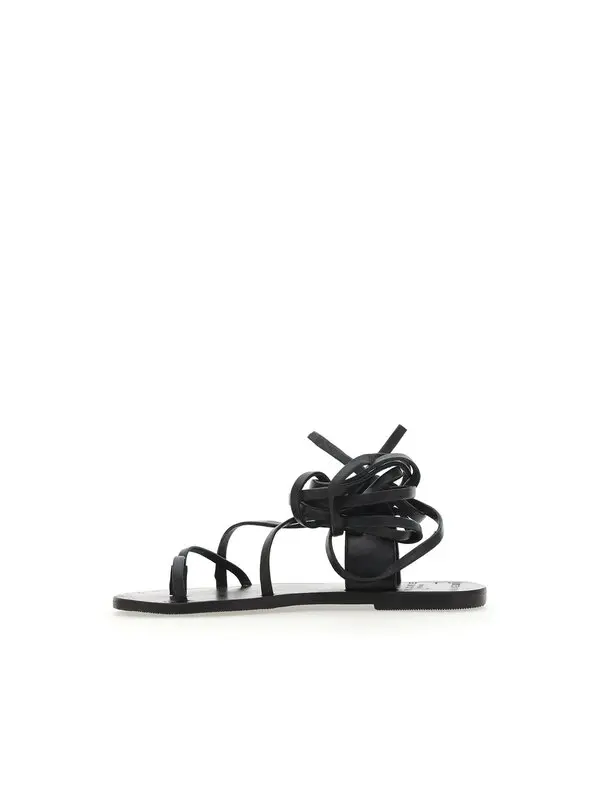 Manebí Open-toe Ankle Strap Flat Sandals