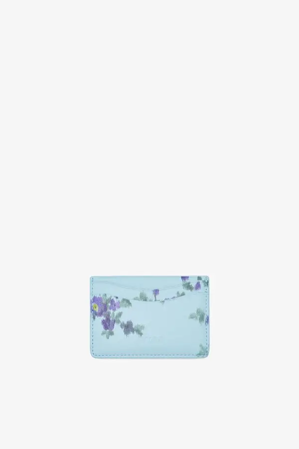 GANNI Bou Card Holder - Blue