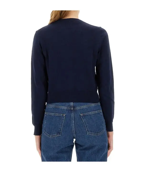 A.p.c. Josephine Anchor-embellished Cardigan
