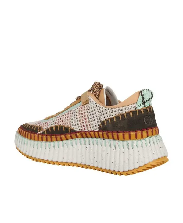 Chloé Nama Low-top Sneakers - White